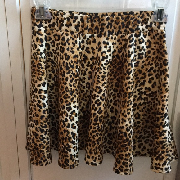 Hot Gal | Skirts | Cheetah Skirt | Poshmark